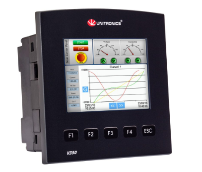 PLC với màn hình Graphic HMI và I/O tích hợp , Màn hình hiển thị tích ...